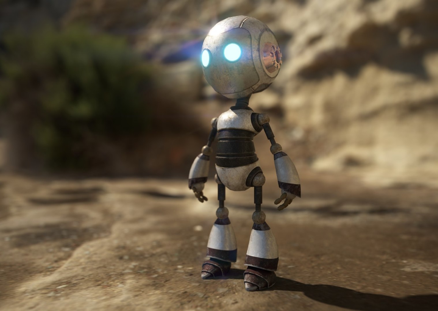 Pbr robot 3D model - TurboSquid 1370265