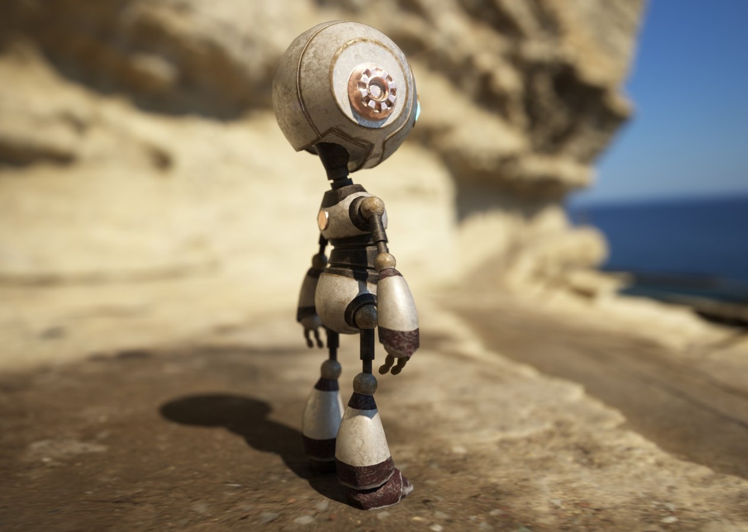 Pbr robot 3D model - TurboSquid 1370265