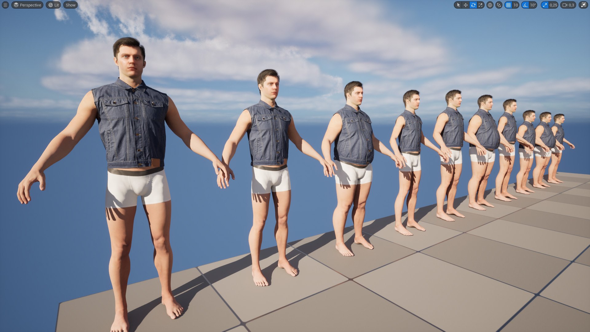 Vest 51 - All MH Bodies UE5 Skeletons - Rigged 3D Model - TurboSquid 2310941