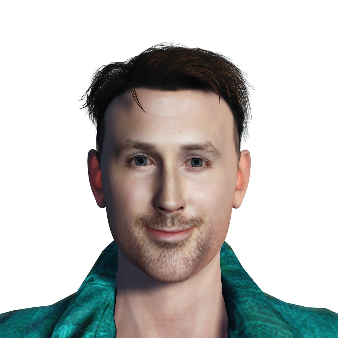 3D Ryan Gosling 3D Rigged Model Ready For Animation - TurboSquid 1948368