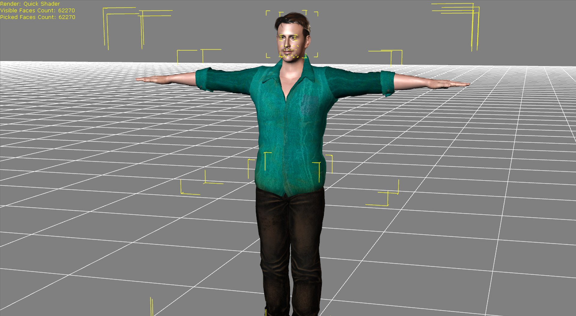3D Ryan Gosling 3D Rigged Model Ready For Animation - TurboSquid 1948368