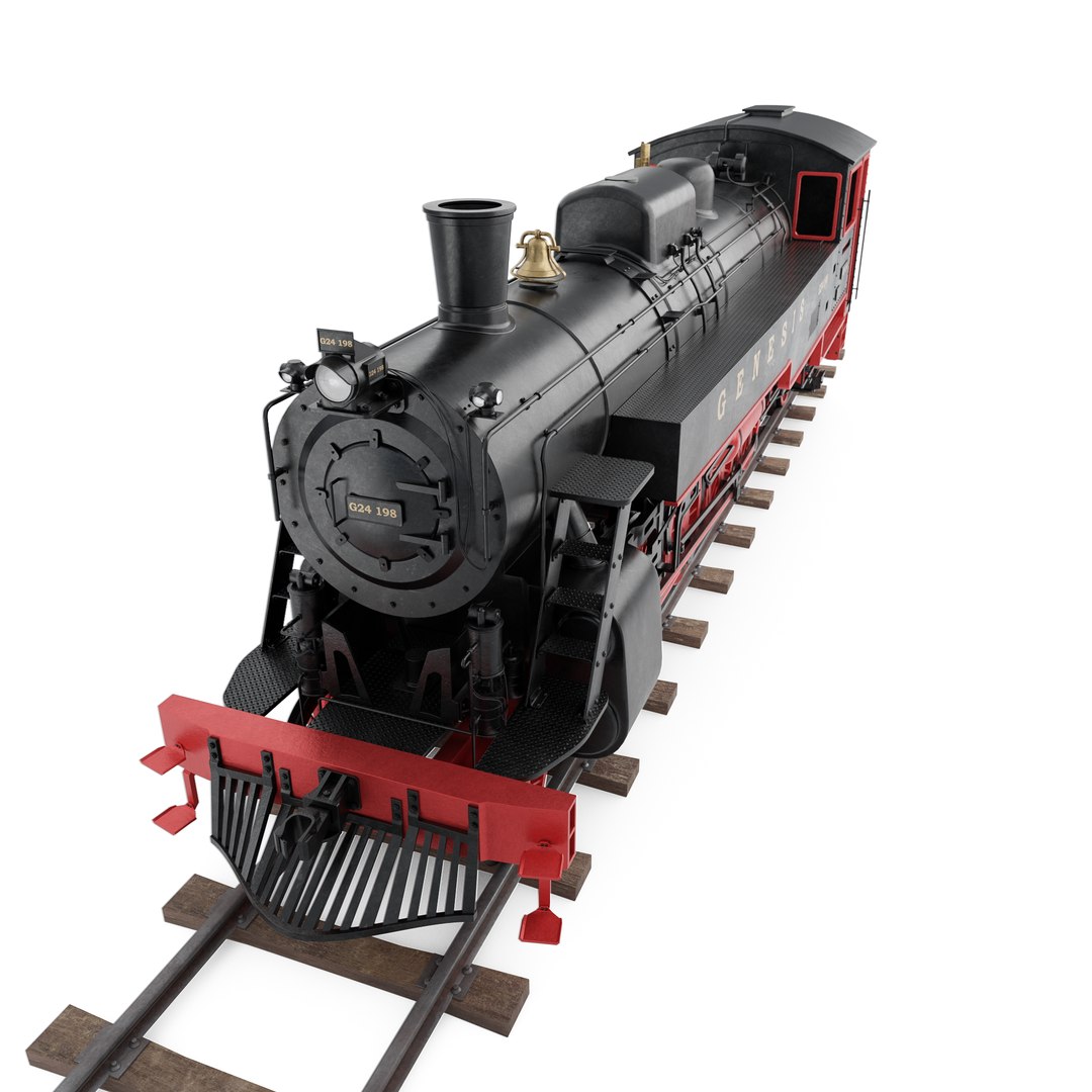 3D Model Steam Locomotive - TurboSquid 2032111