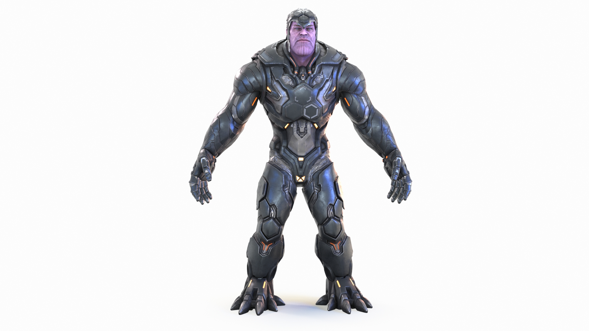 Sci-Fi Cyborg 3D model - TurboSquid 2153938