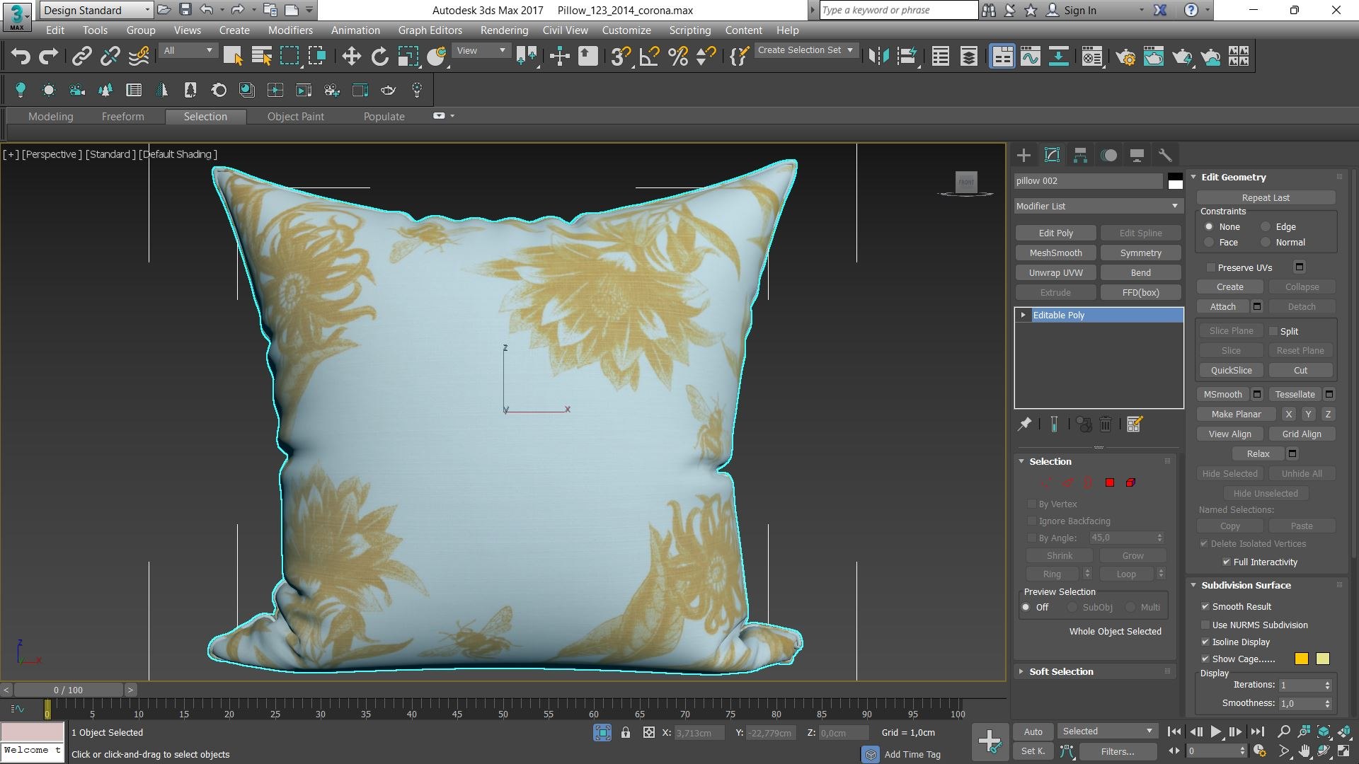 Decorative Pillows Set 123 3D Model - TurboSquid 1935345