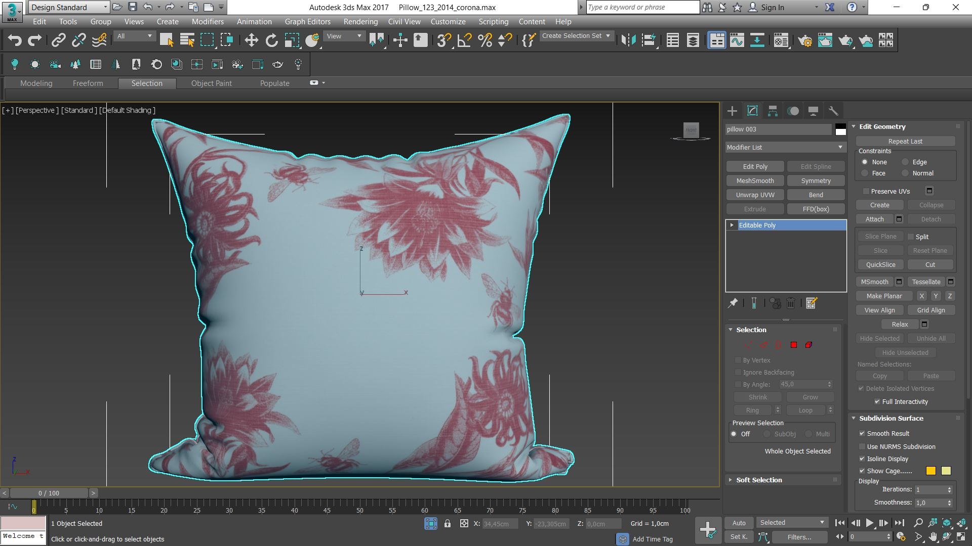 Decorative Pillows Set 123 3D Model - TurboSquid 1935345