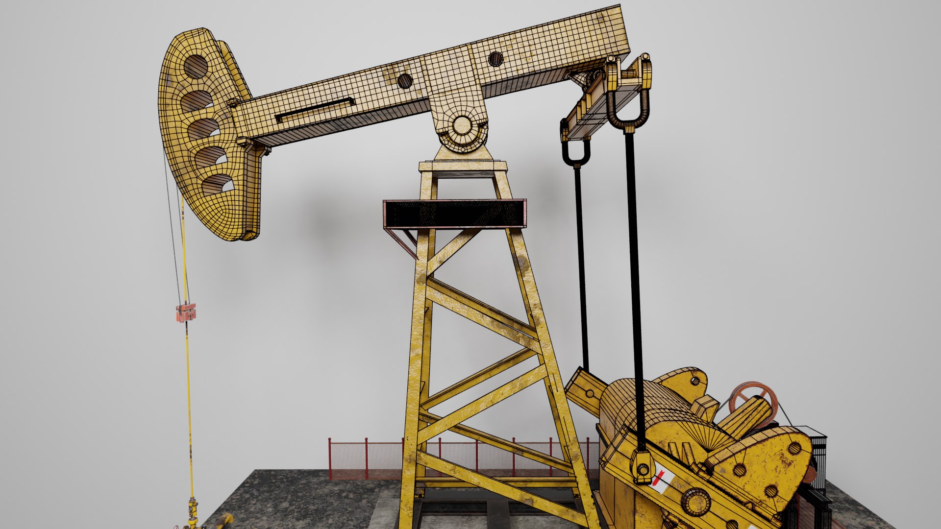 Oil Rig Model - TurboSquid 1936057