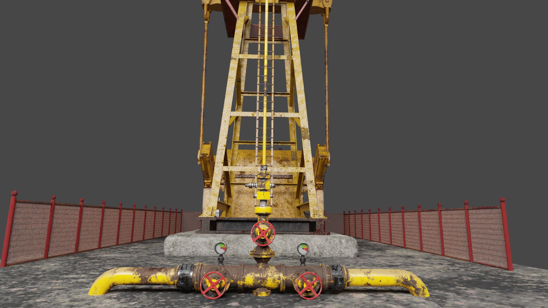 Oil Rig Model - TurboSquid 1936057