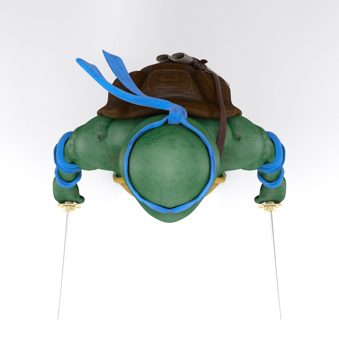 TMNT Ninja Turtles Leonardo 3D Model - TurboSquid 2189957