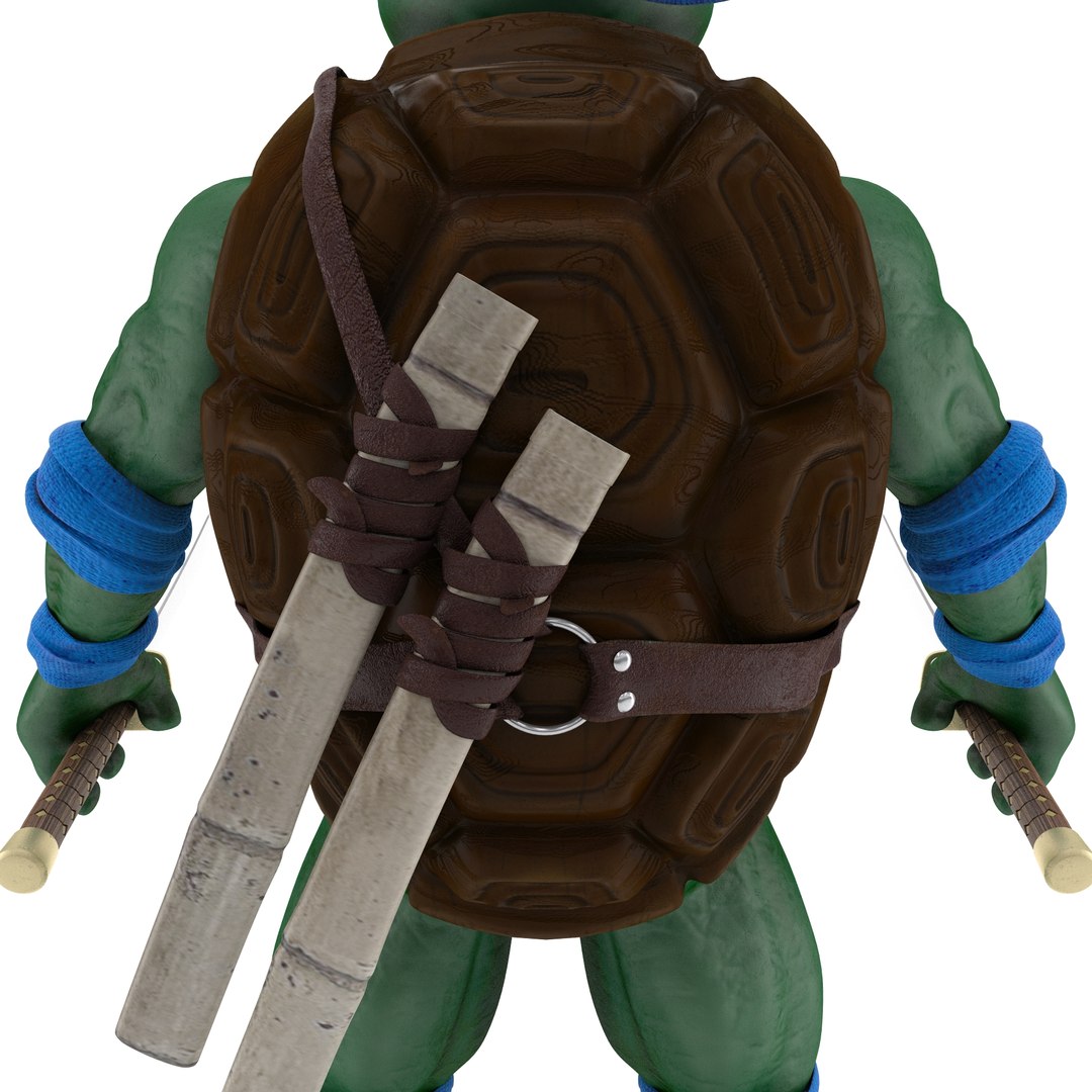 TMNT Ninja Turtles Leonardo 3D Model - TurboSquid 2189957