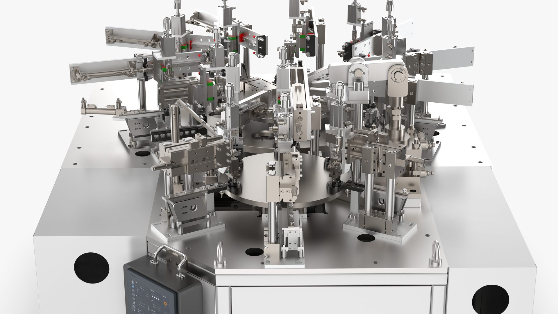 Automatic Toy Tooth Gear Box Assembly Machine 3D Model - TurboSquid 2298467