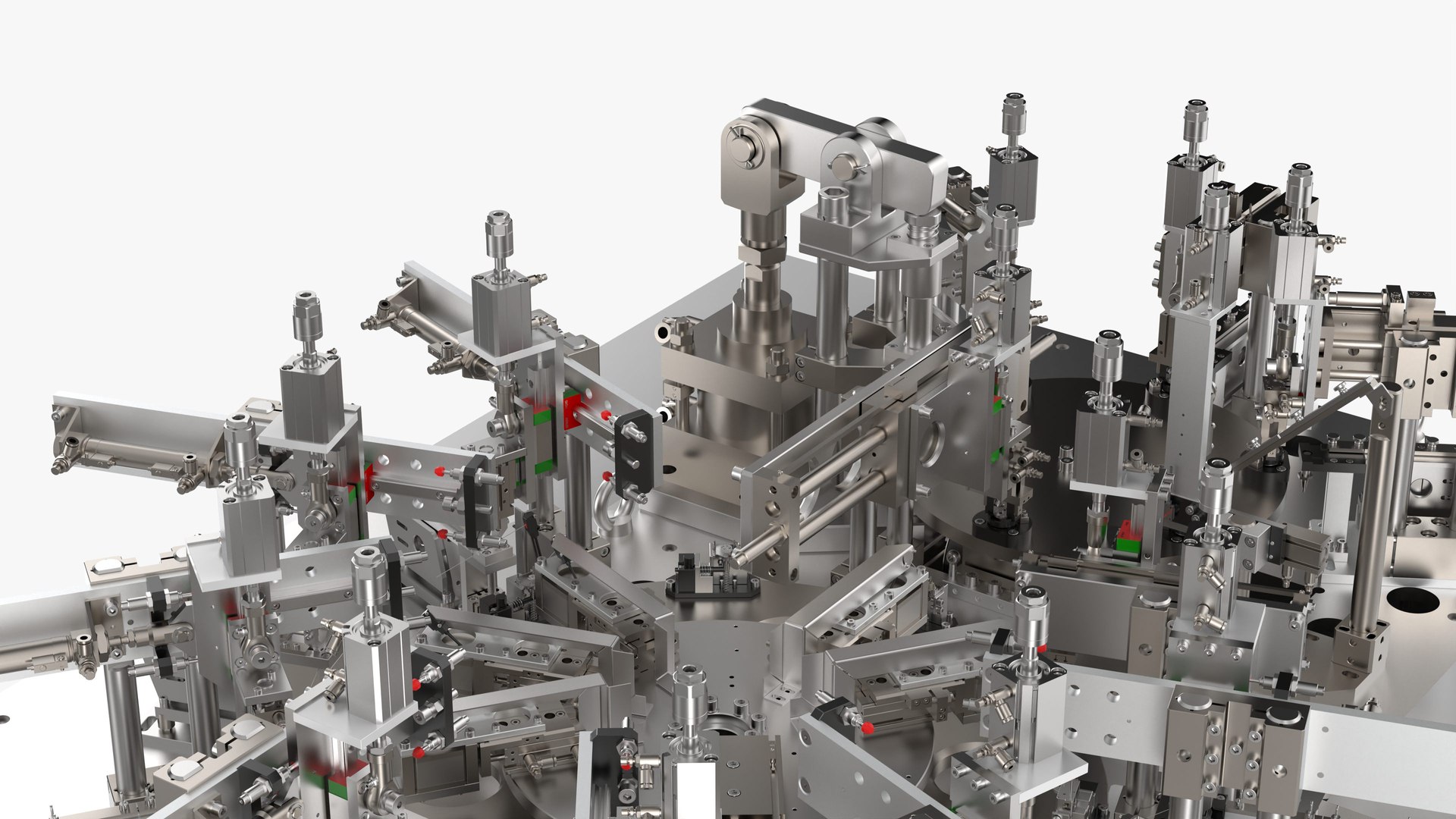 Automatic Toy Tooth Gear Box Assembly Machine 3D Model - TurboSquid 2298467