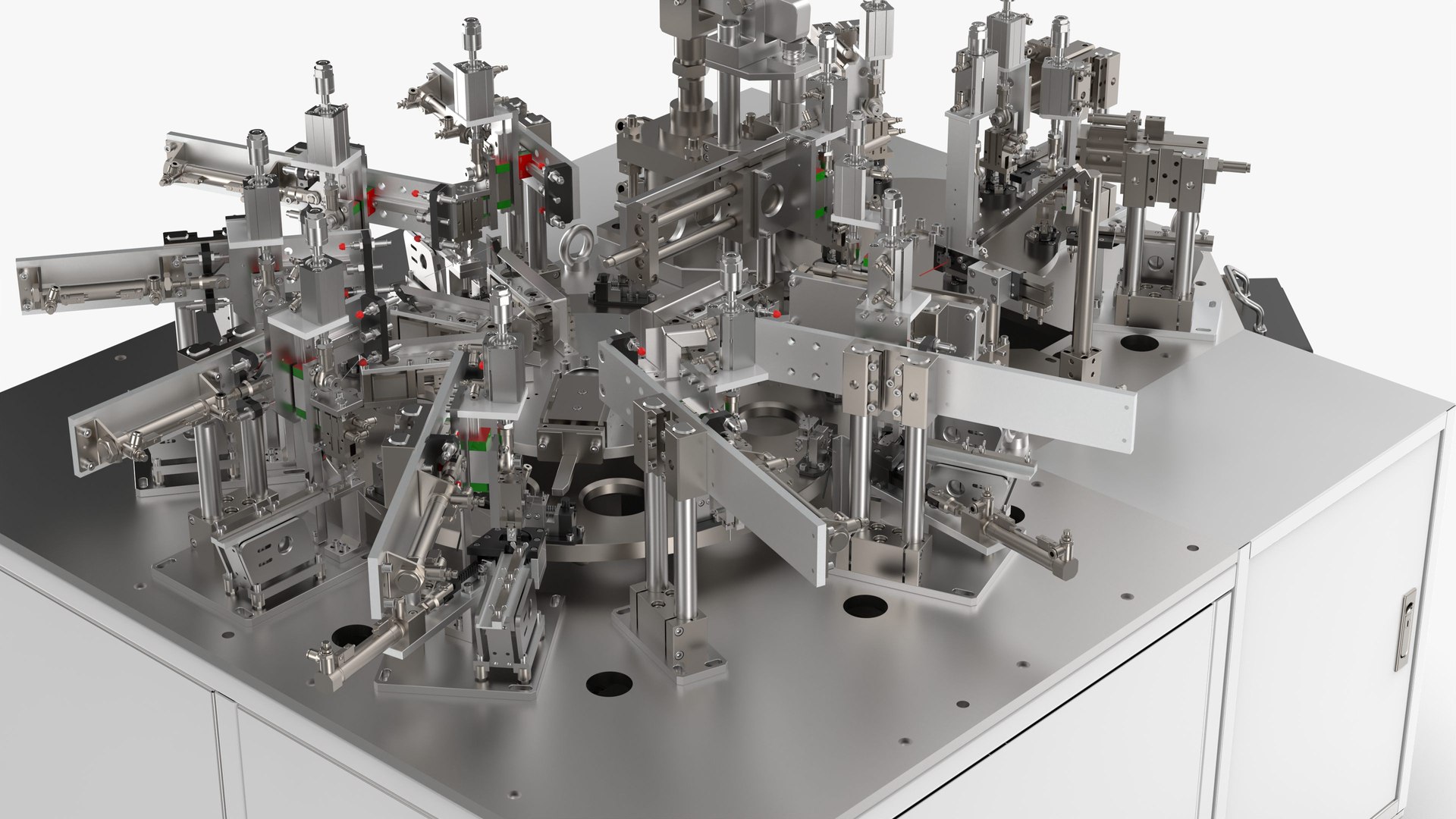 Automatic Toy Tooth Gear Box Assembly Machine 3D Model - TurboSquid 2298467