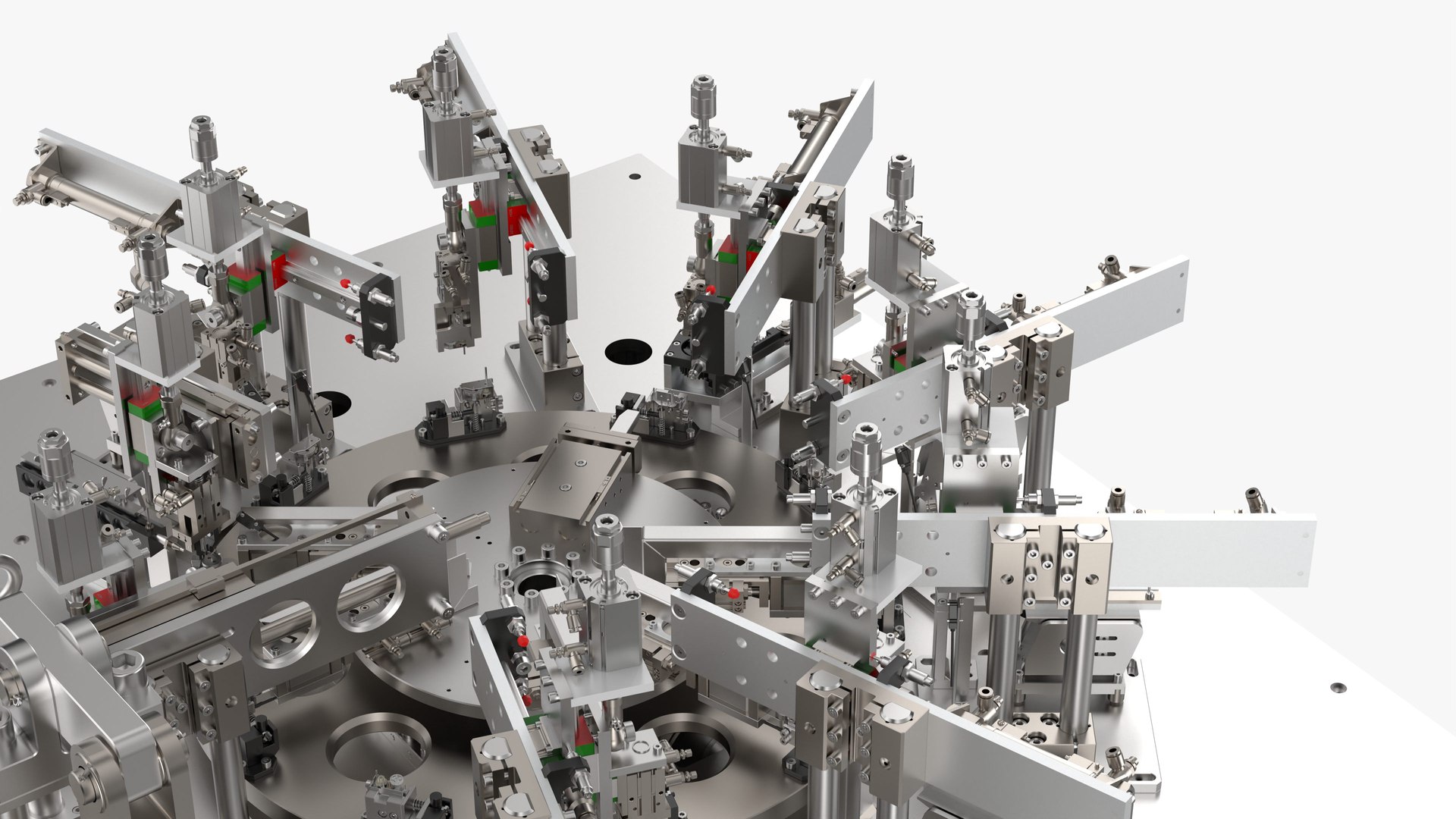 Automatic Toy Tooth Gear Box Assembly Machine 3D Model - TurboSquid 2298467