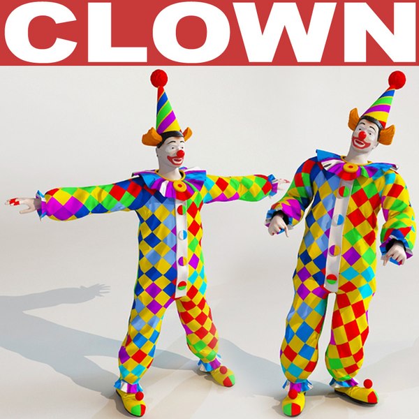 Clown 3D Models for Download | TurboSquid