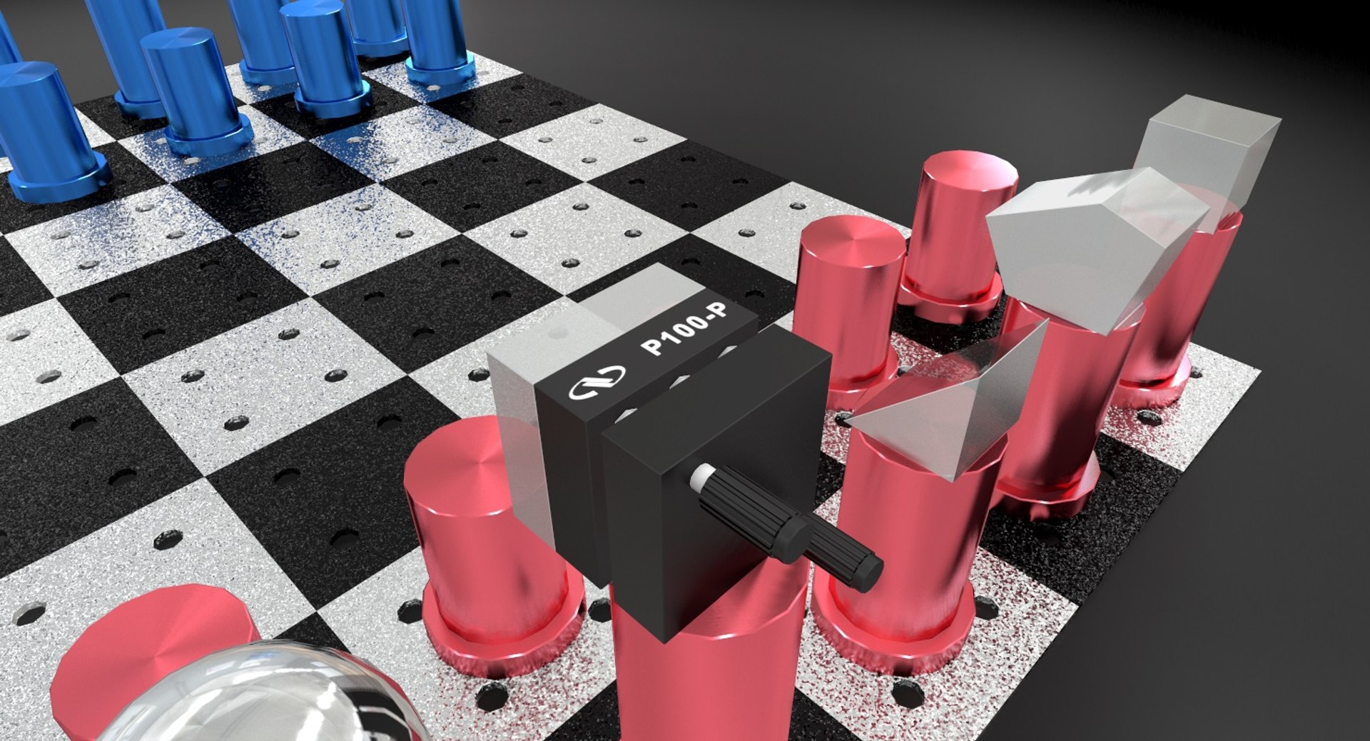 Laser chess model - TurboSquid 1210169