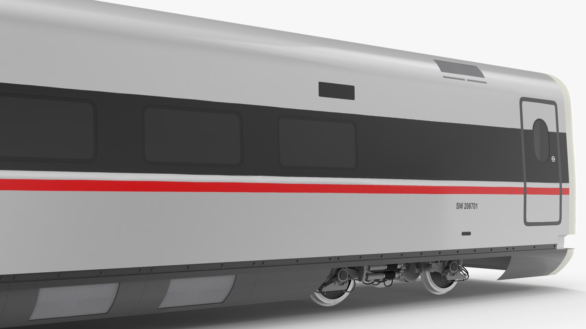 3D CR400 Fuxing Train Wagon Electric Drive model - TurboSquid 2087414