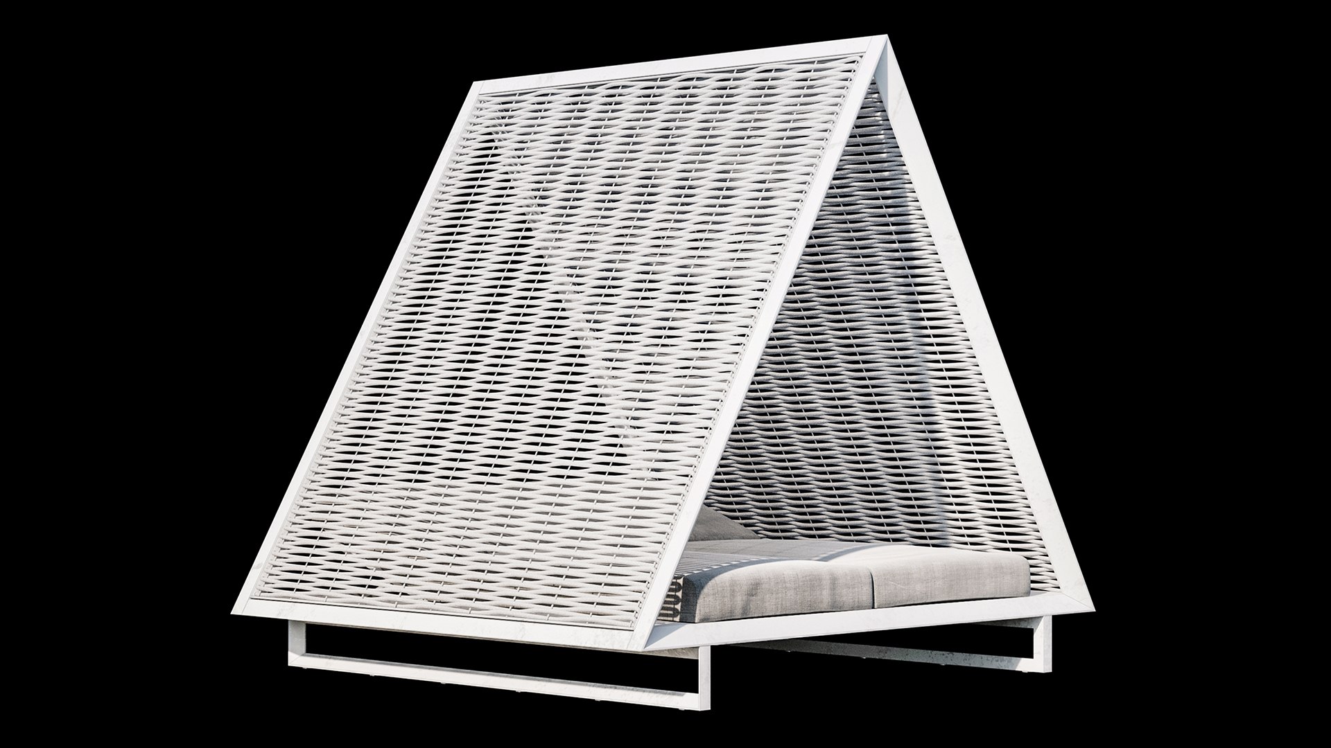 3D Vondom Vineyard Daybed Model - TurboSquid 1799214
