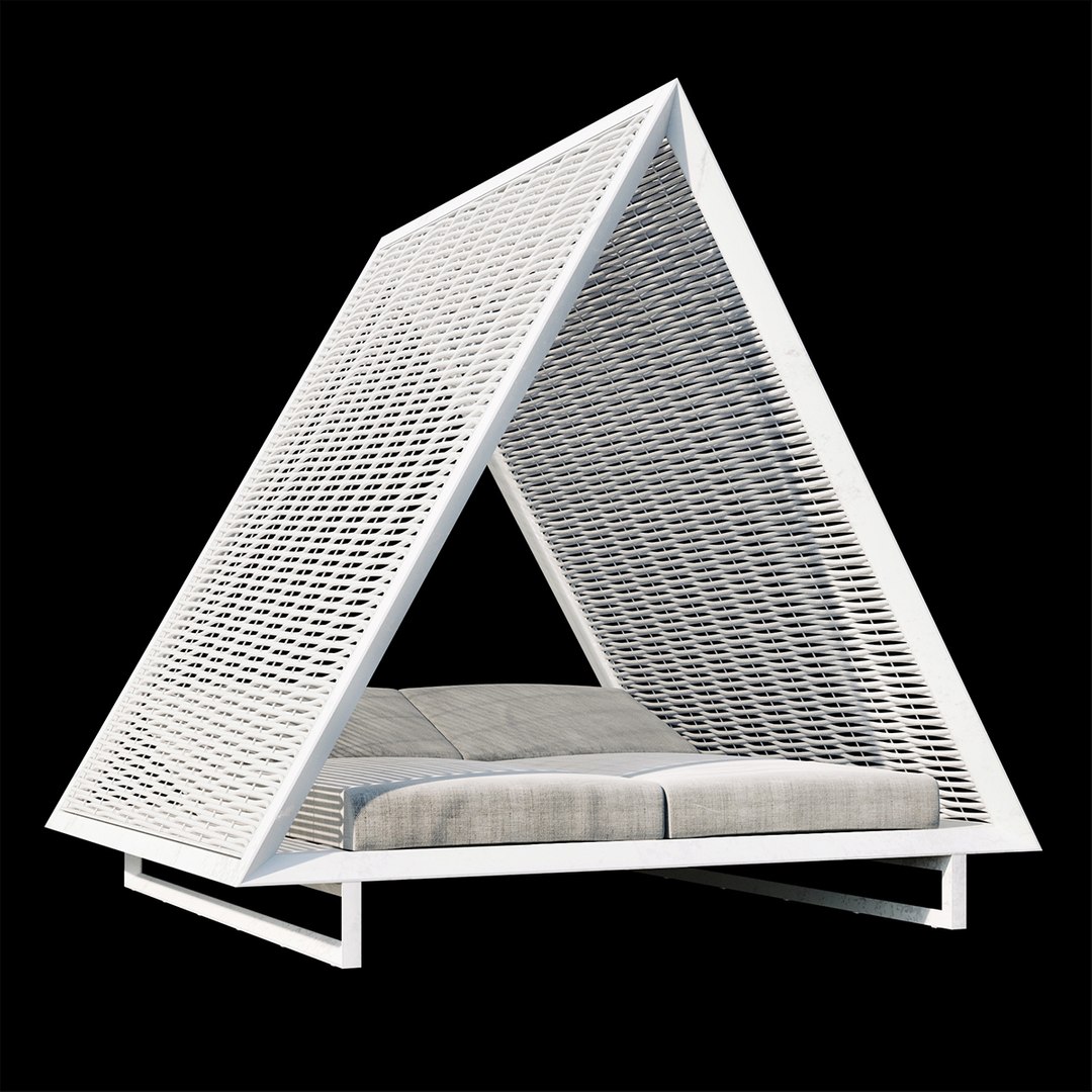 3D Vondom Vineyard Daybed Model - TurboSquid 1799214