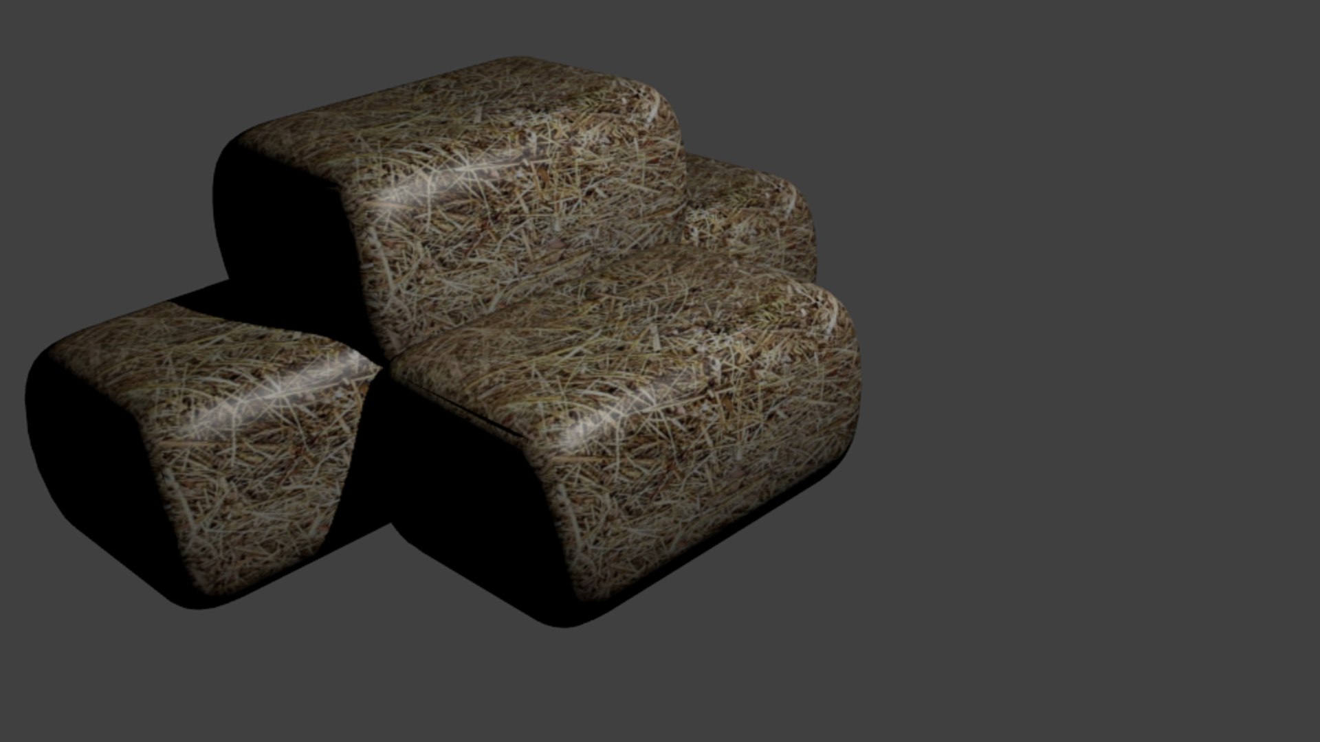 Hay bale 3D model - TurboSquid 1338985