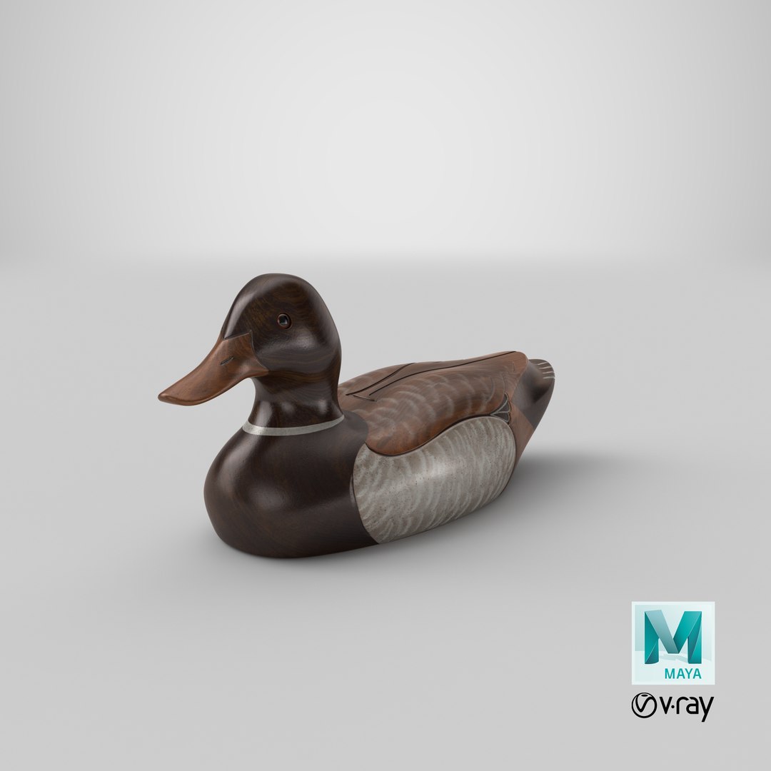 3D ducks decoy model - TurboSquid 1353291