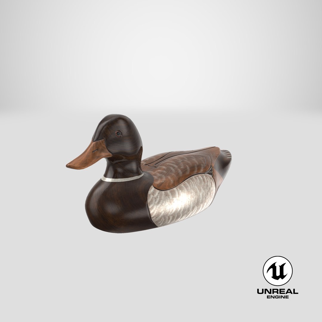 3D ducks decoy model - TurboSquid 1353291