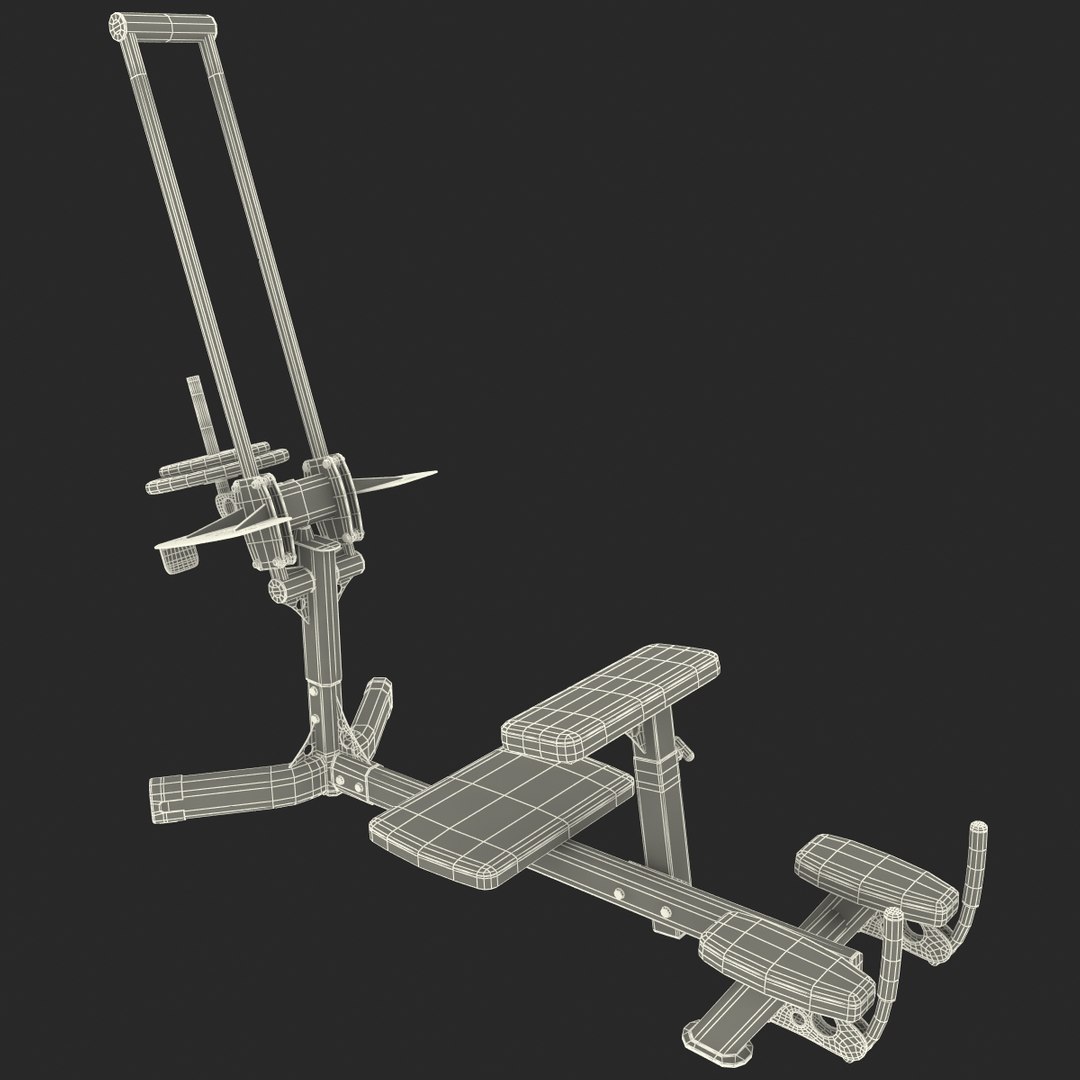 3d powerline glute machine