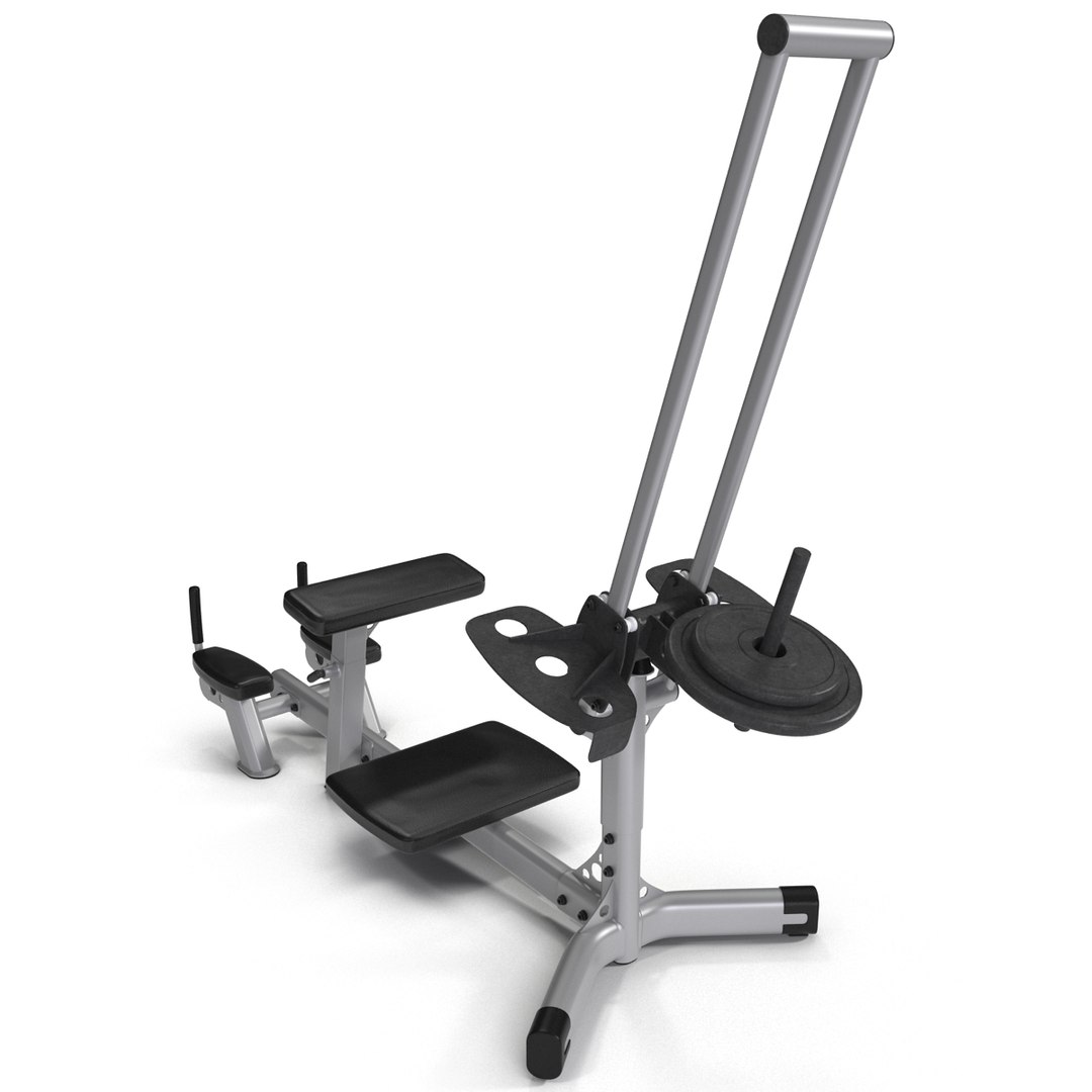 3d powerline glute machine