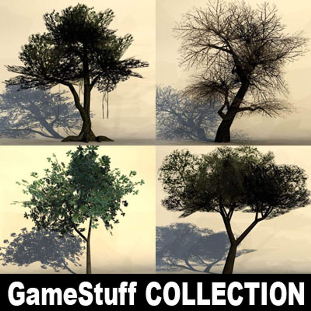 3ds max trees pc ps2