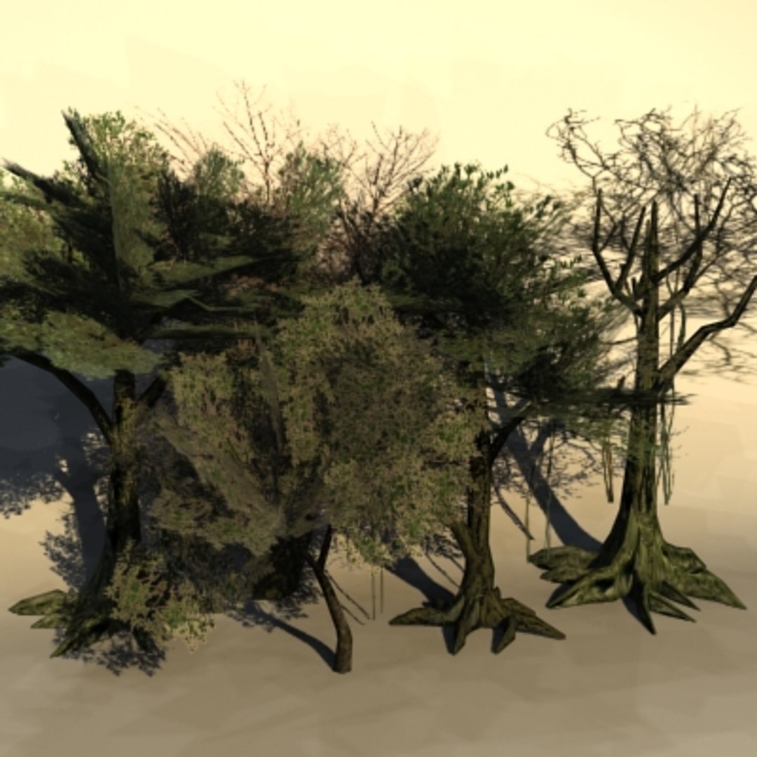 3ds max trees pc ps2