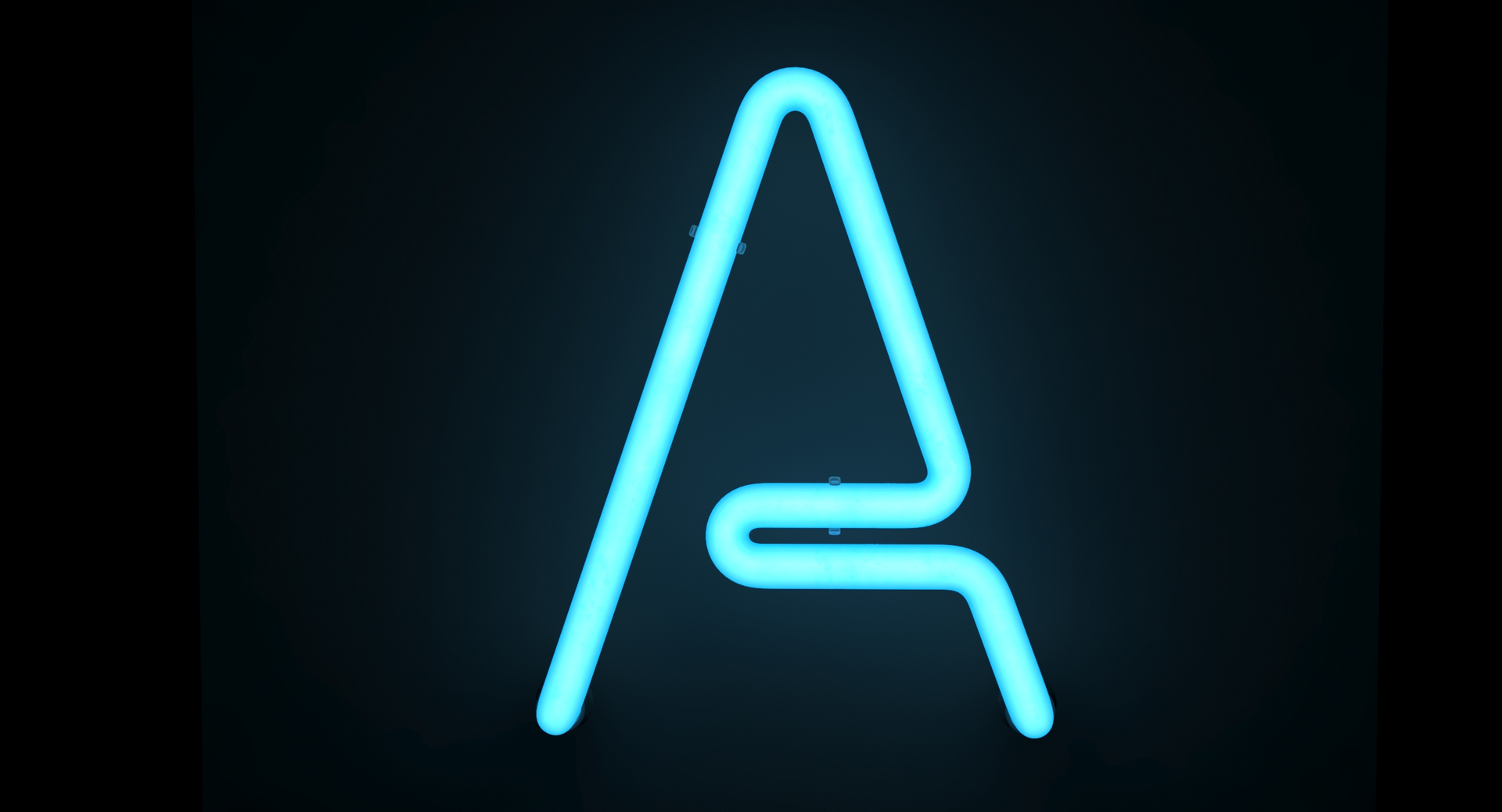3D neon letter light - TurboSquid 1626036