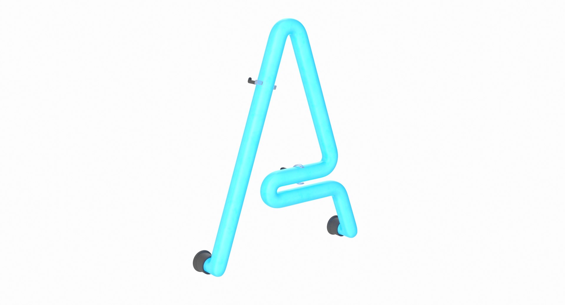 3D Neon Letter Light - TurboSquid 1626036