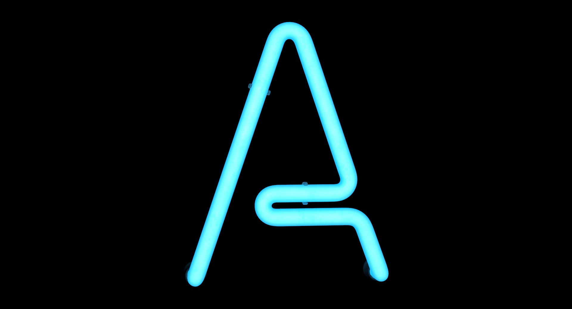 3D Neon Letter Light - TurboSquid 1626036