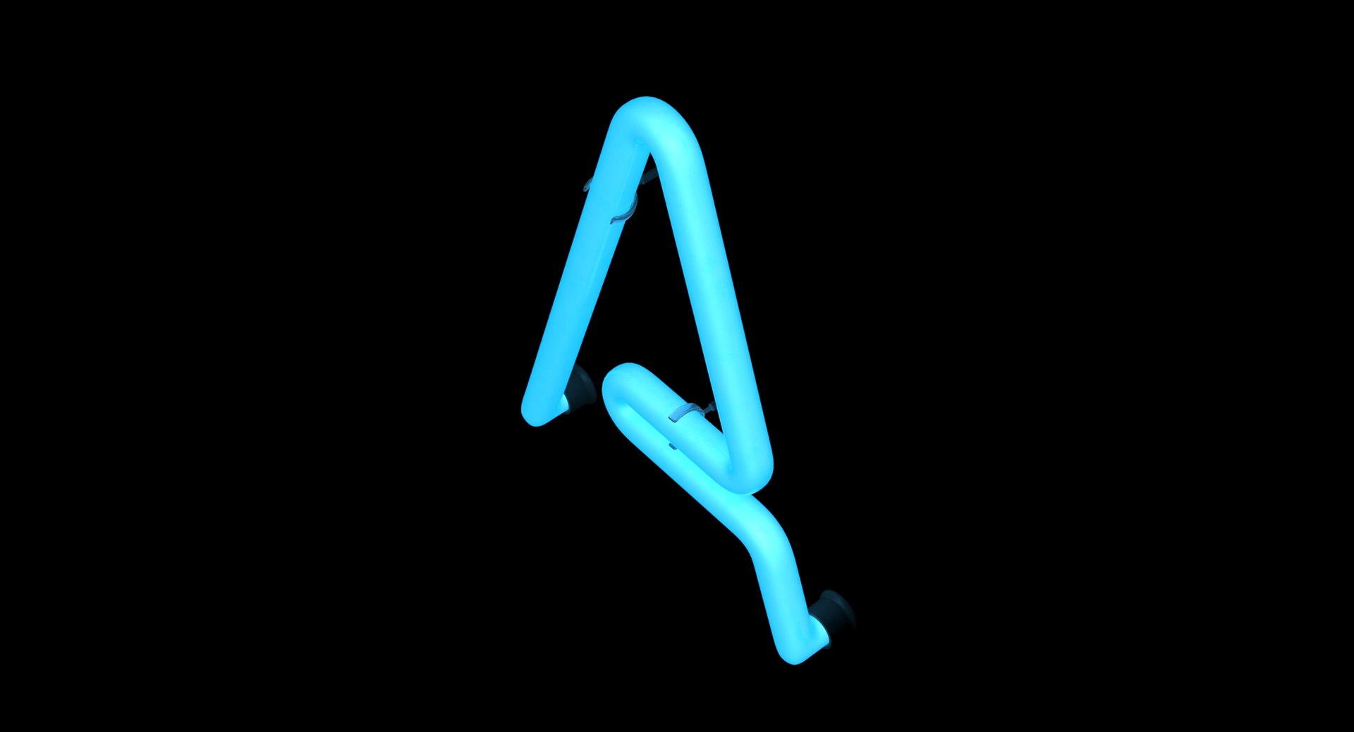 3D Neon Letter Light - TurboSquid 1626036