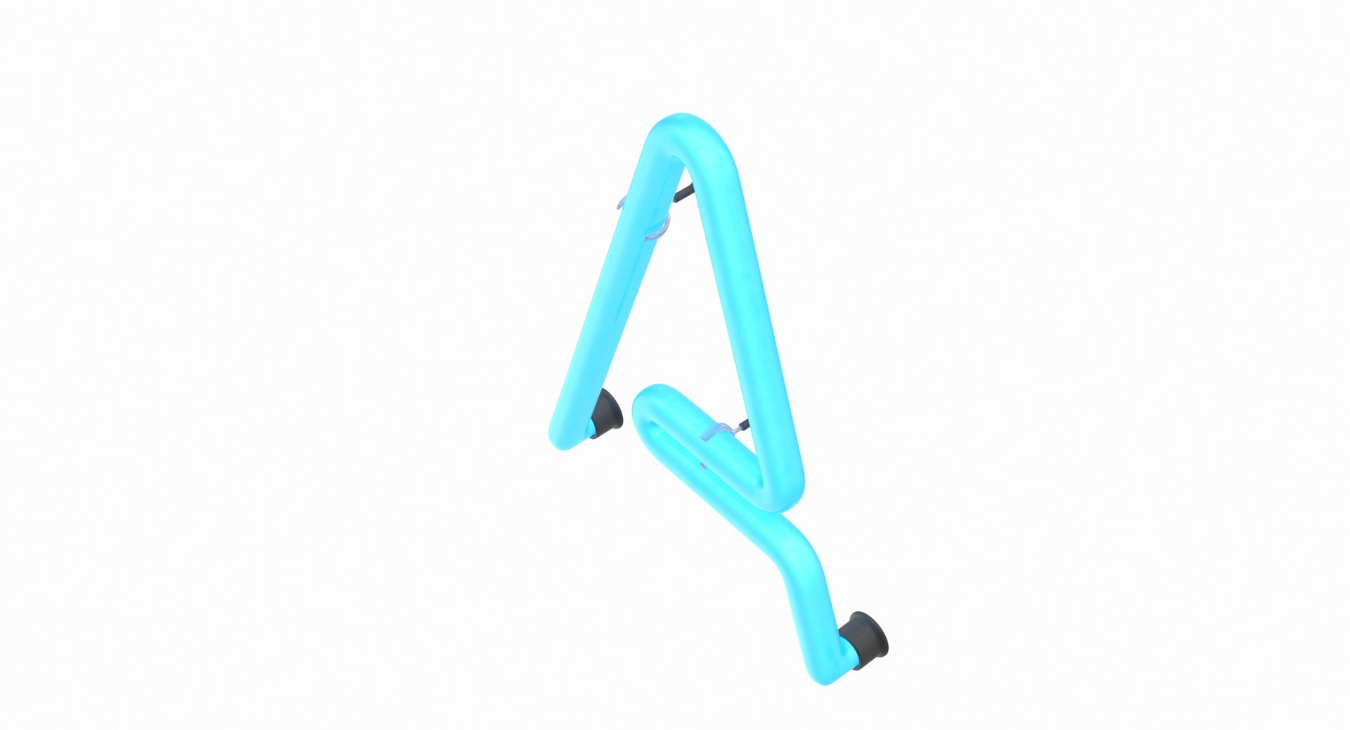 3D Neon Letter Light - TurboSquid 1626036