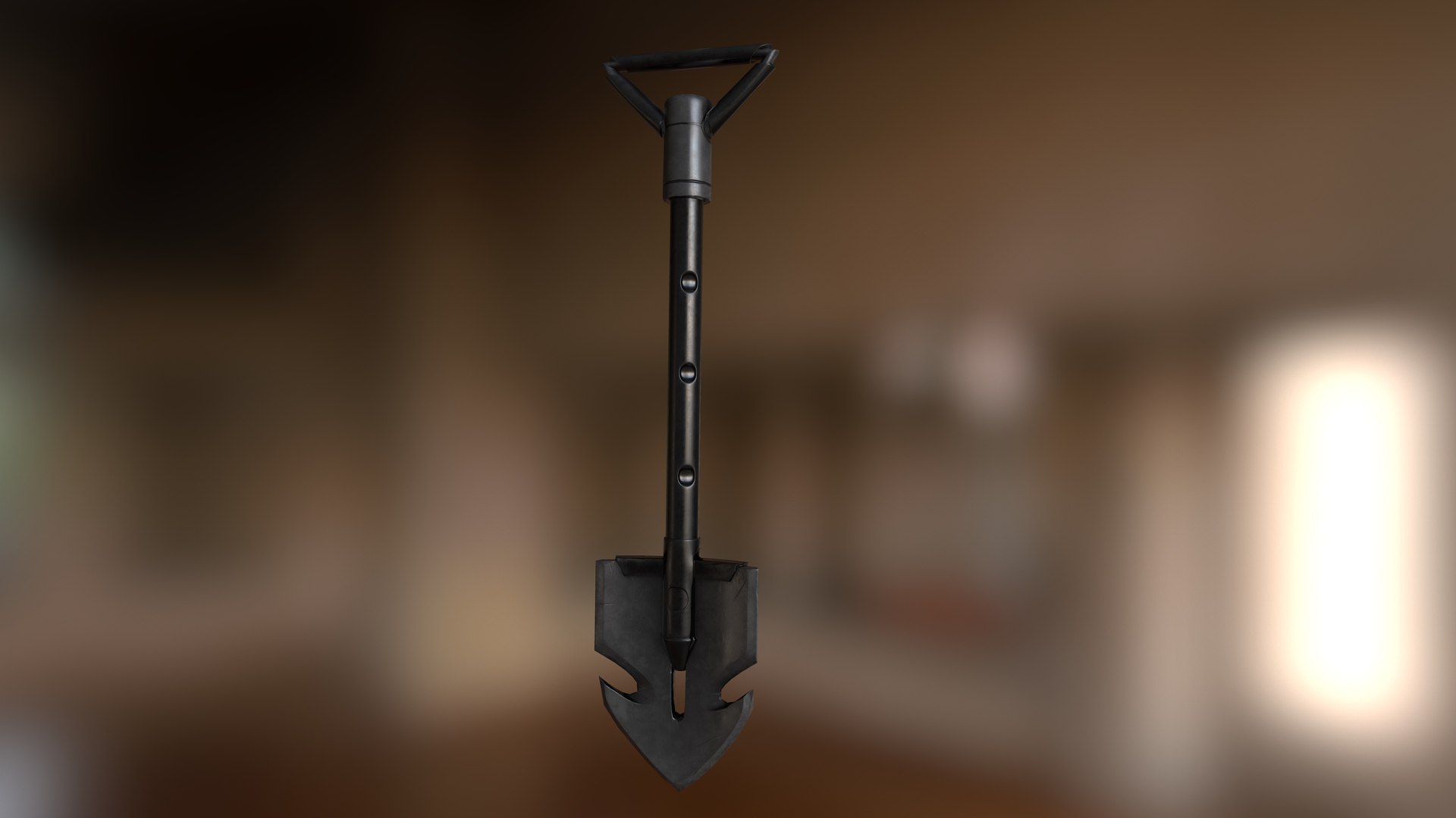 3D model stylized shovel low-poly modeled - TurboSquid 1652875