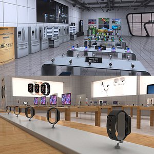 Store Interior 3D Models for Download | TurboSquid