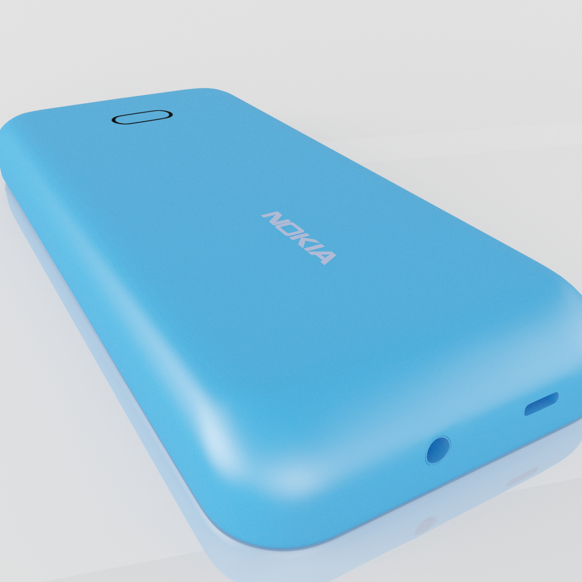 nokia 207 208 3d model