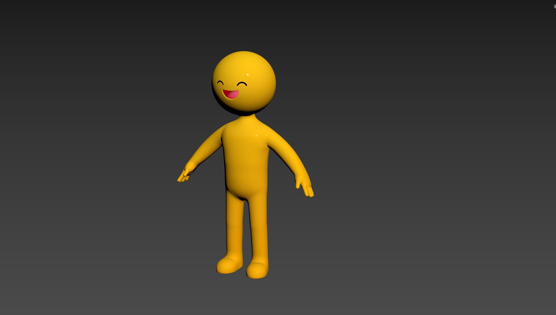 3D Character236 Smile Man Model - TurboSquid 2042539