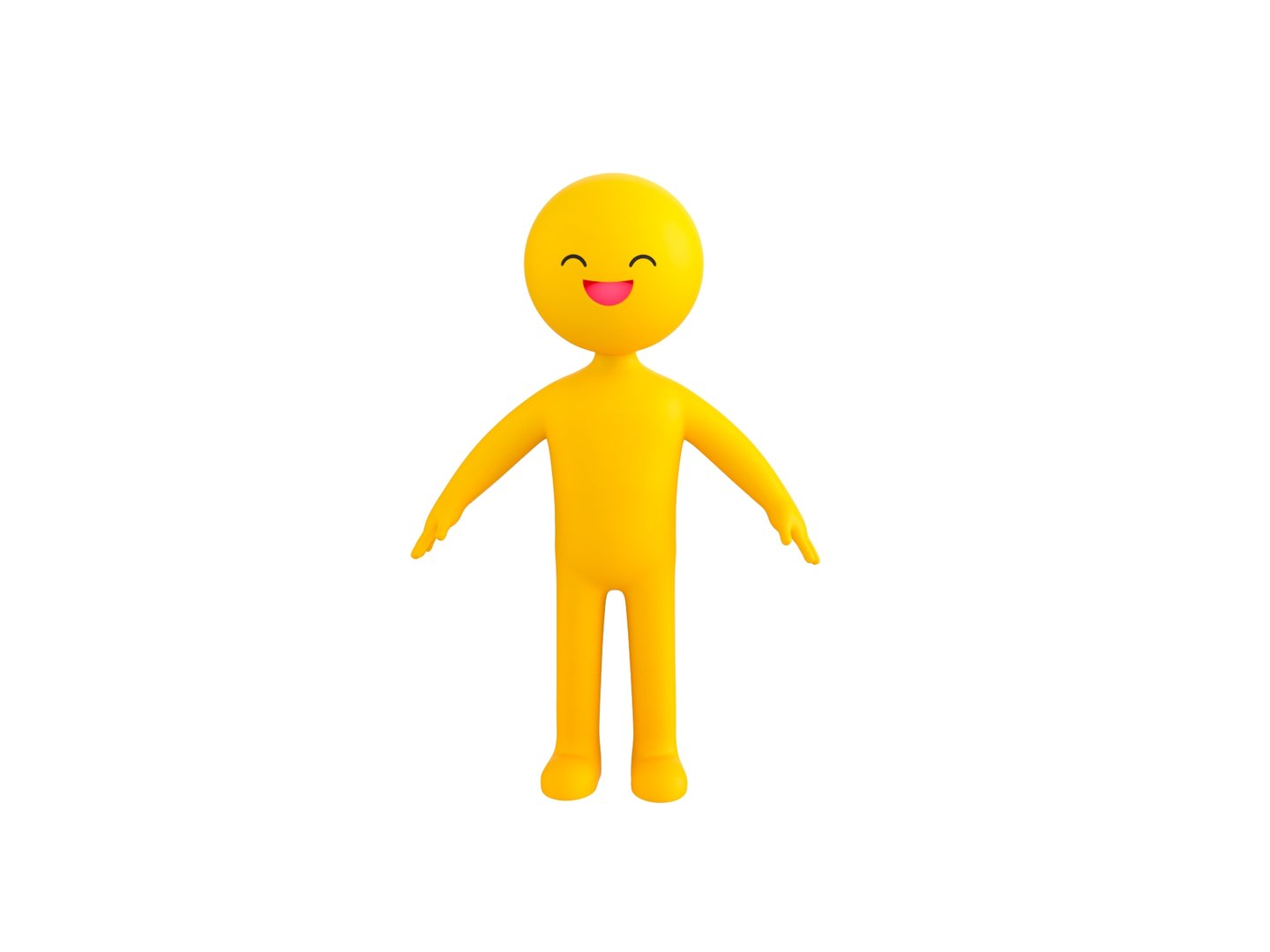3D Character236 Smile Man Model - TurboSquid 2042539