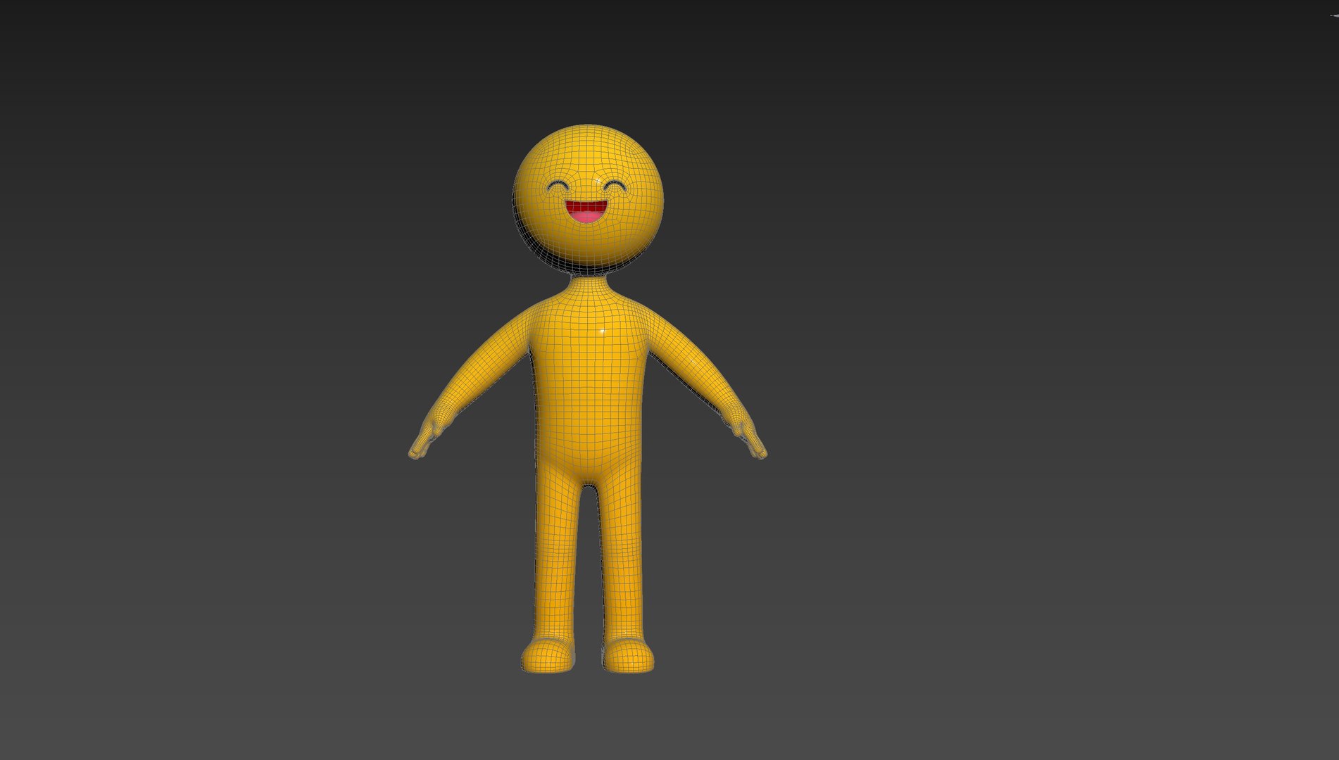 3D Character236 Smile Man Model - TurboSquid 2042539