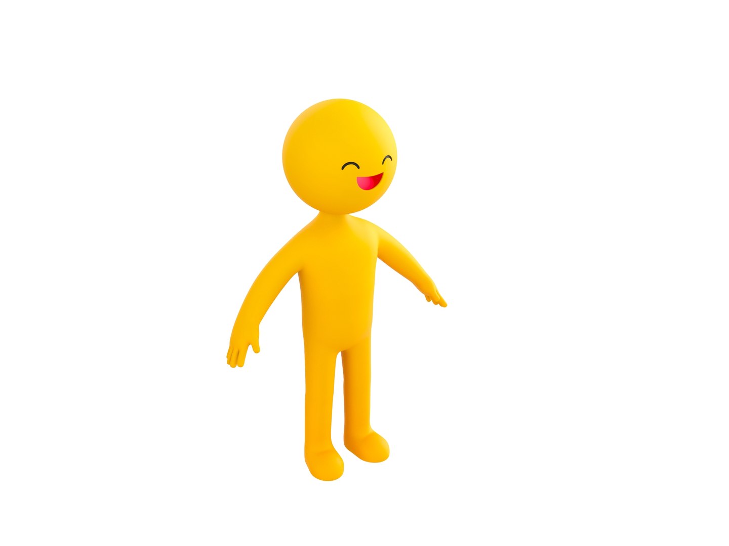 3D Character236 Smile Man Model - TurboSquid 2042539