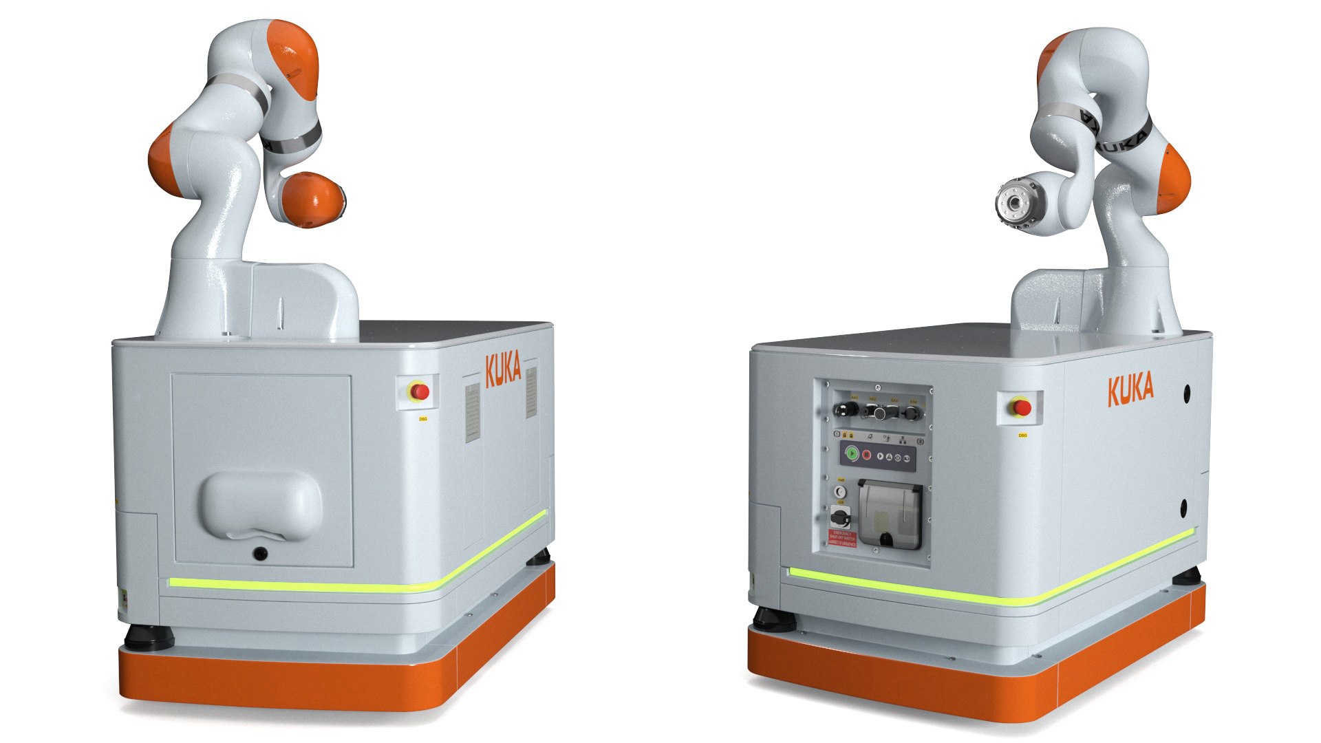 Mobile Robot KUKA KMR Iiwa 3D Model - TurboSquid 2287717