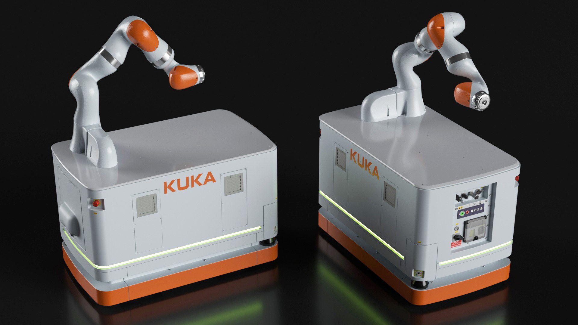 Mobile Robot KUKA KMR Iiwa 3D Model - TurboSquid 2287717