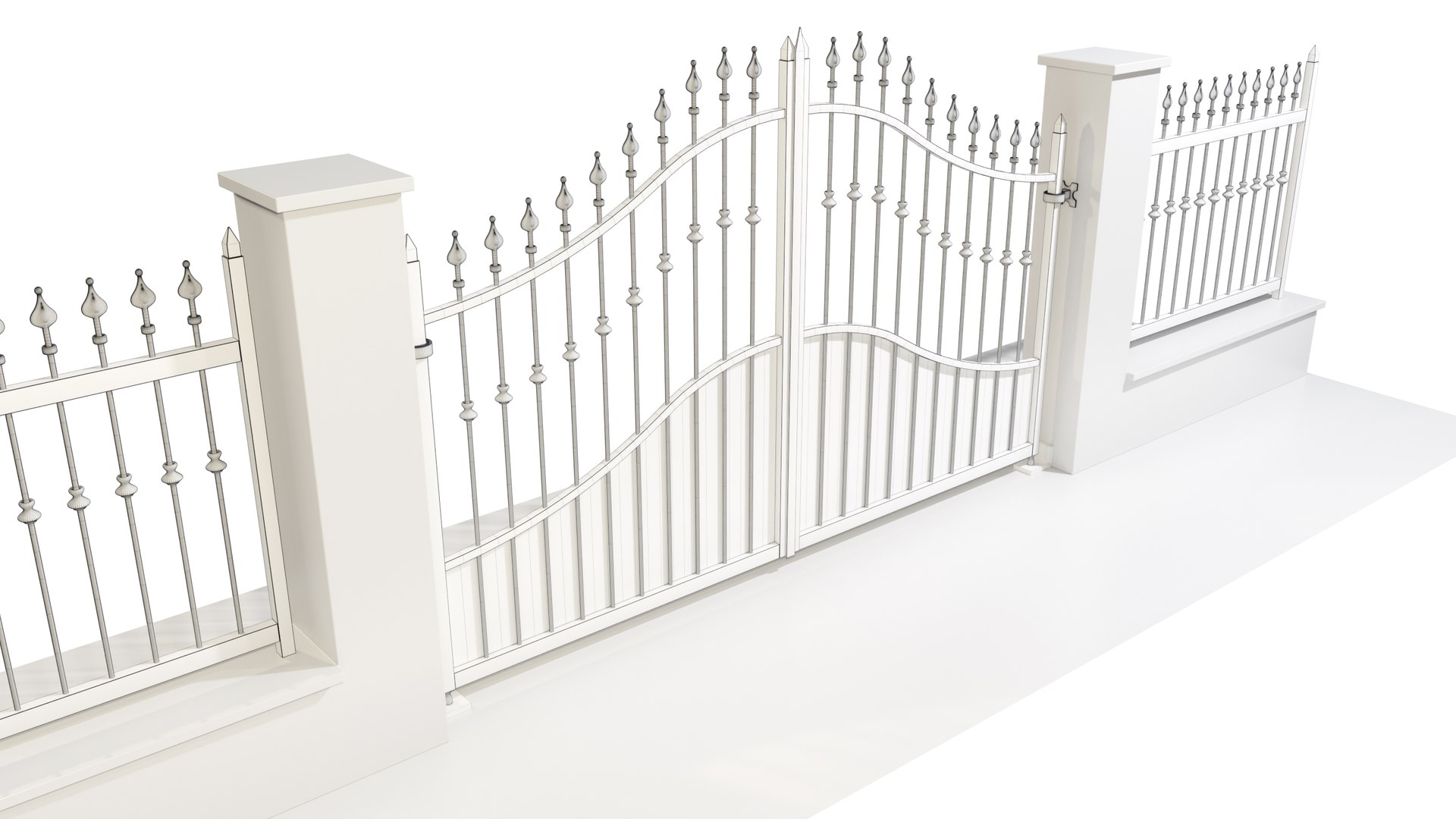 3D model wrought iron - TurboSquid 1705000