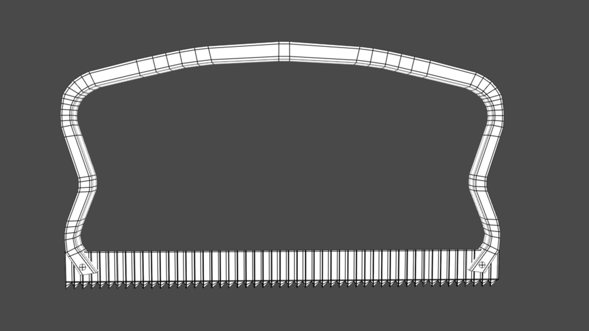 3D medieval bone saw model - TurboSquid 1398261