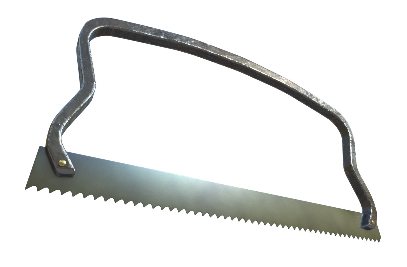 3D medieval bone saw model - TurboSquid 1398261