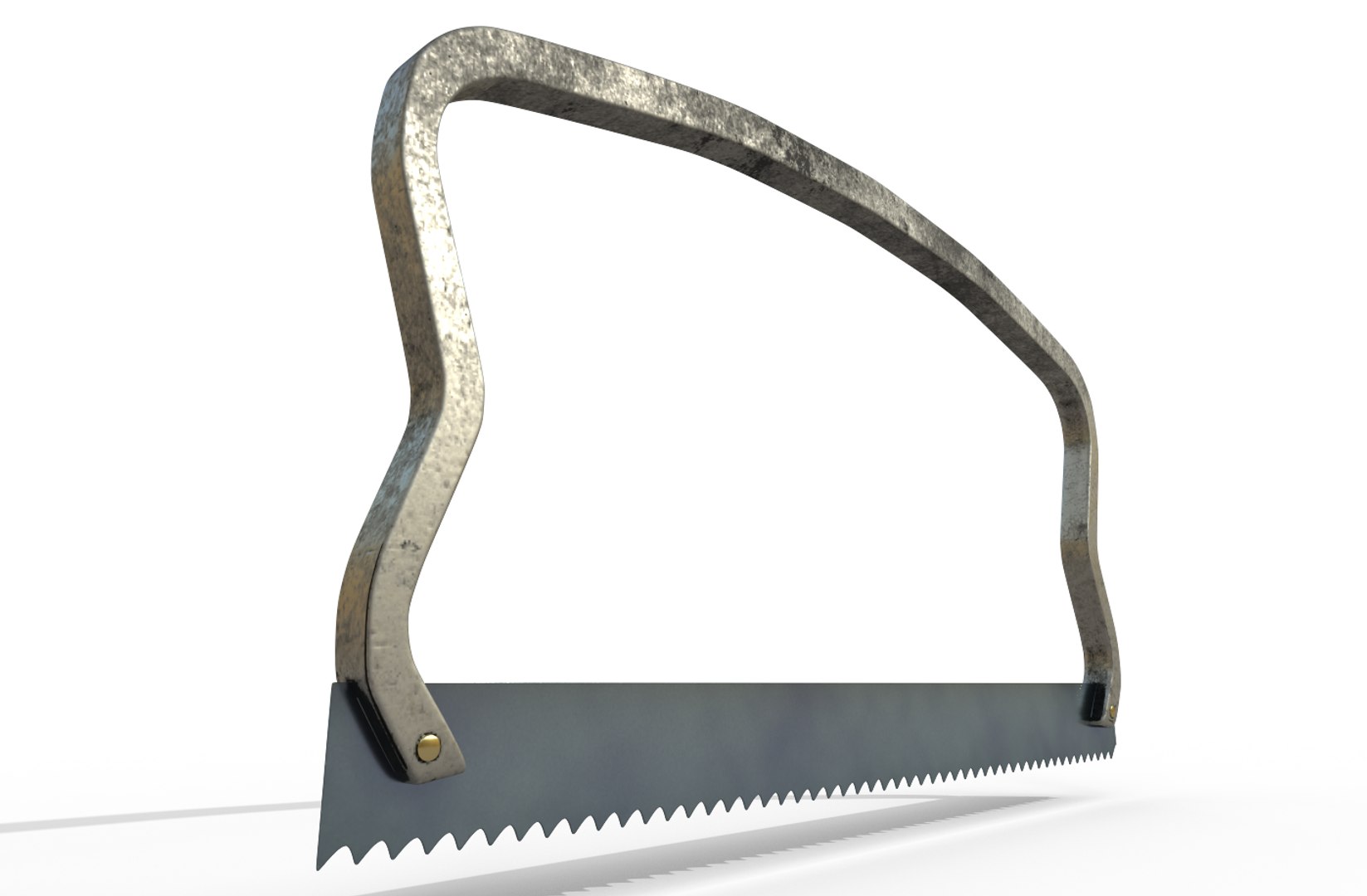 3D medieval bone saw model - TurboSquid 1398261