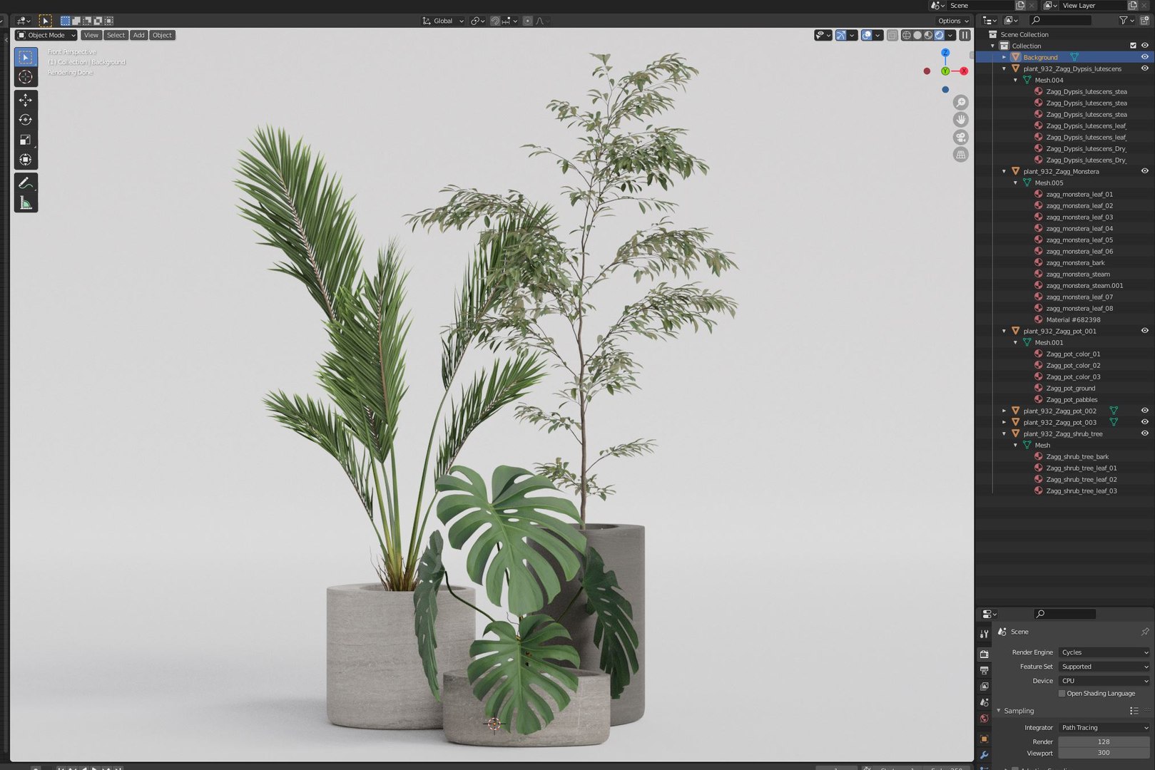 3D Plants collection 932 - TurboSquid 2057888