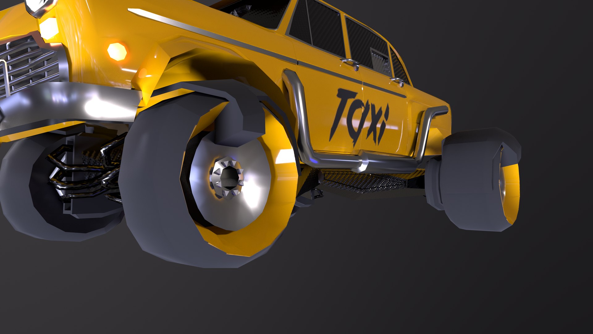 3D CyberPunk Car Model - TurboSquid 1787688