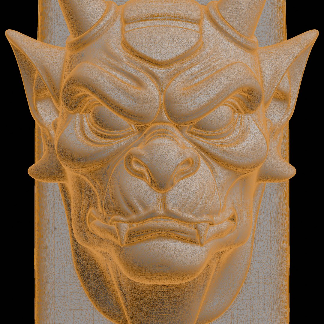 3D Gargoyle Bust 3D Print Model Model - TurboSquid 2520630